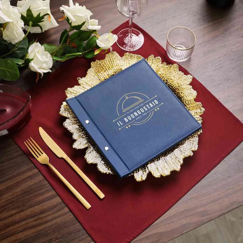 Faux Leather Menu Cover (FM11A10-N) - buy at the best price: custom ...